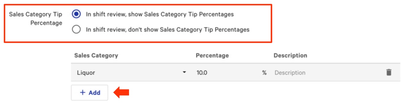 Customizing Shift Review Settings