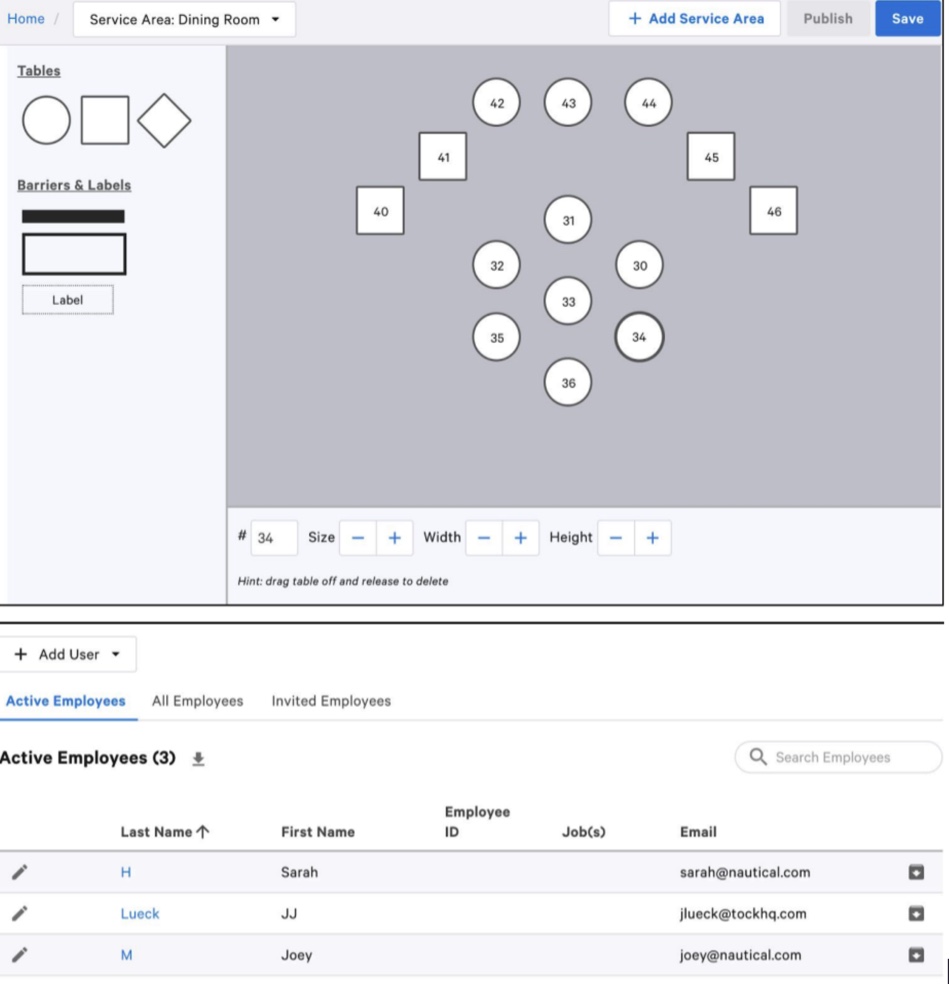 Using Tock with Toast