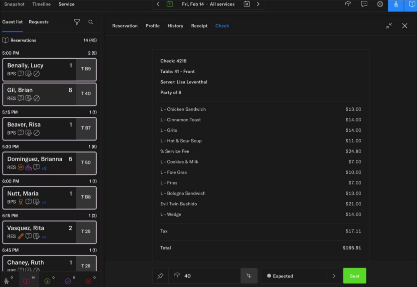 Using Tock with Toast