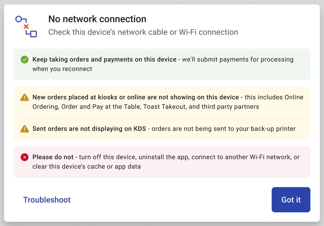 Outages and Disruptions: Procedures and Checklist