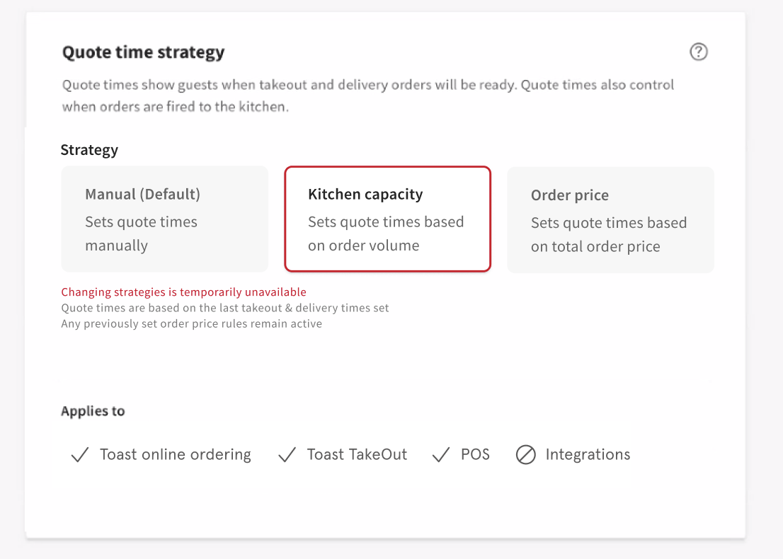Managing Your Quote Time Strategy