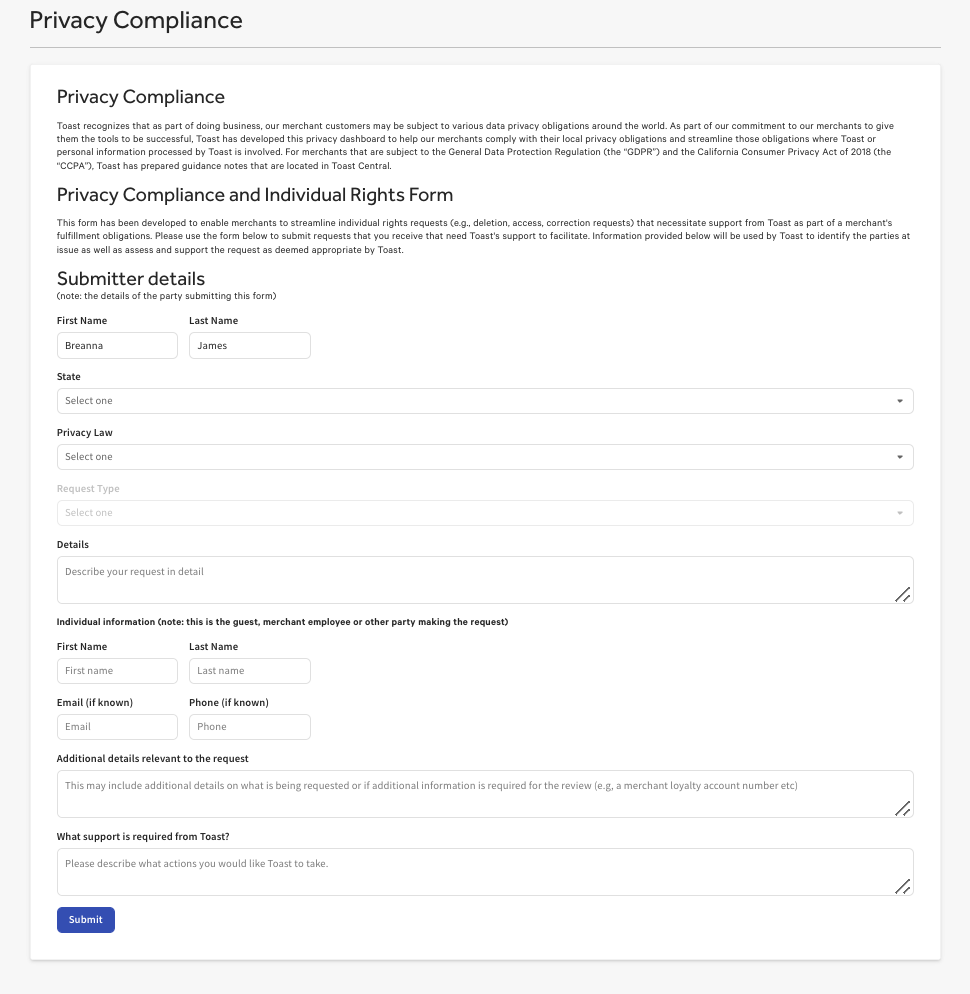 Managing Your Privacy Compliance Obligations