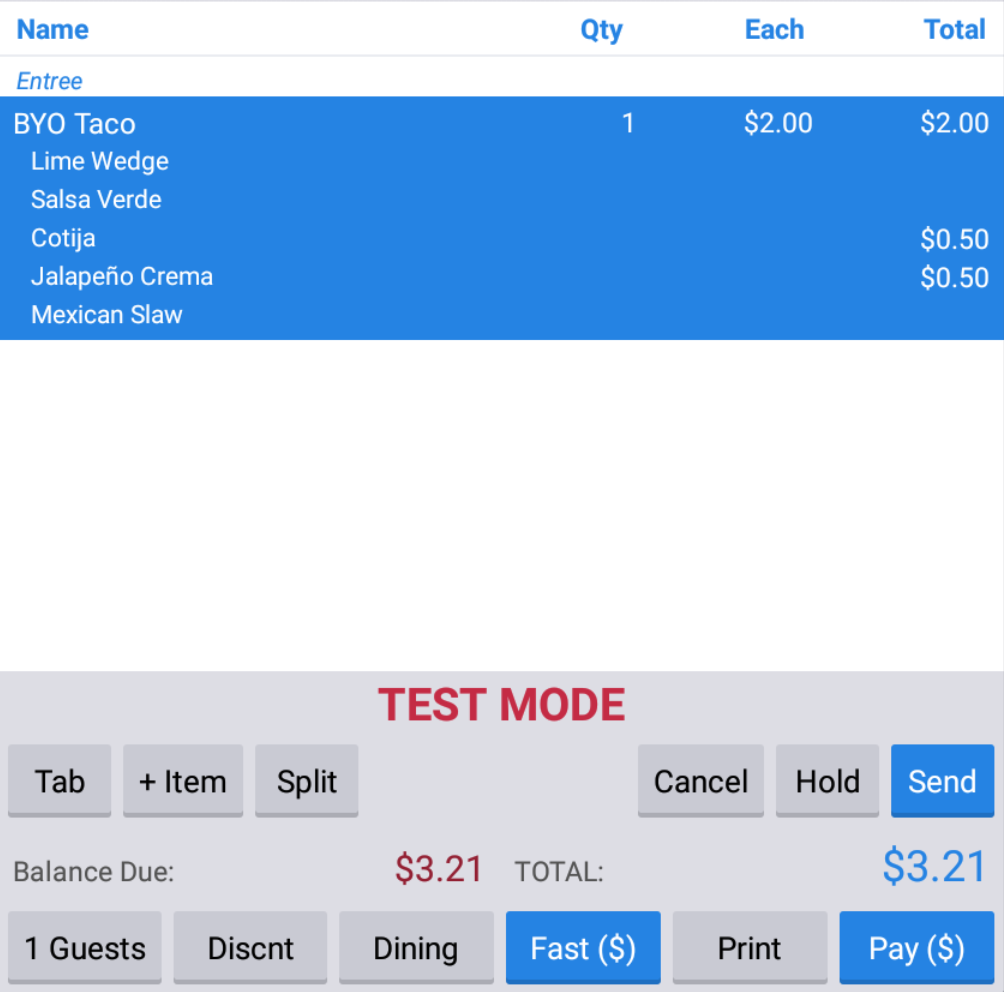 Advanced Modifier Configuration