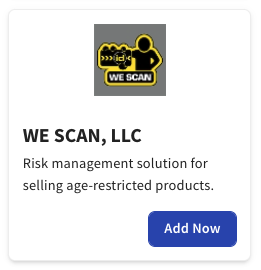Using WE SCAN ID Scanning Integration