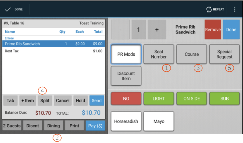 Additional Ordering Tools