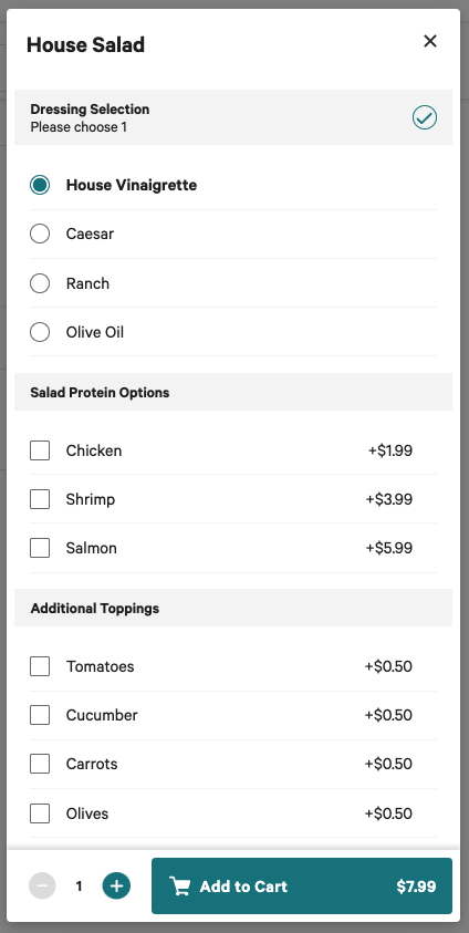 Modifier Pricing Strategies
