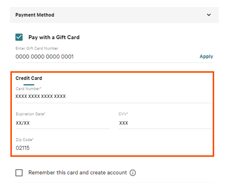 Redeeming a Toast Gift Card for Online Orders & Toast TakeOut