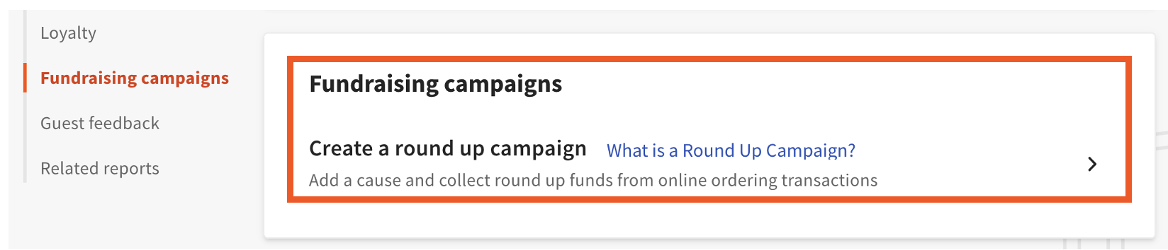 Getting Started: Fundraising Round Up Feature