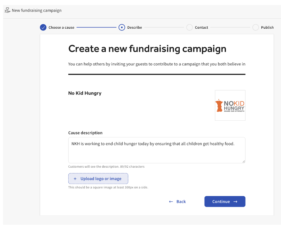 Getting Started: Fundraising Round Up Feature