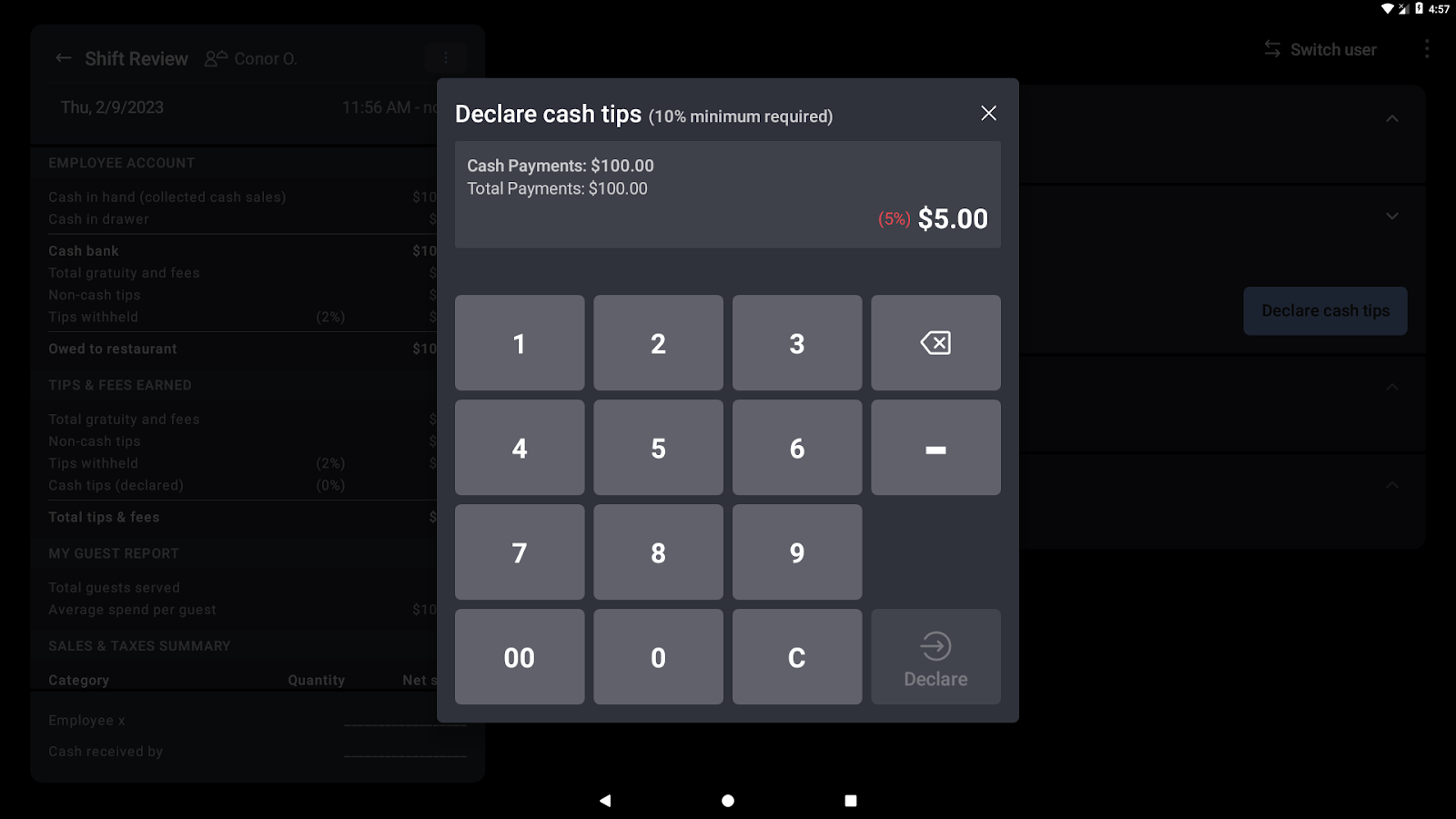 Shift Review Overview