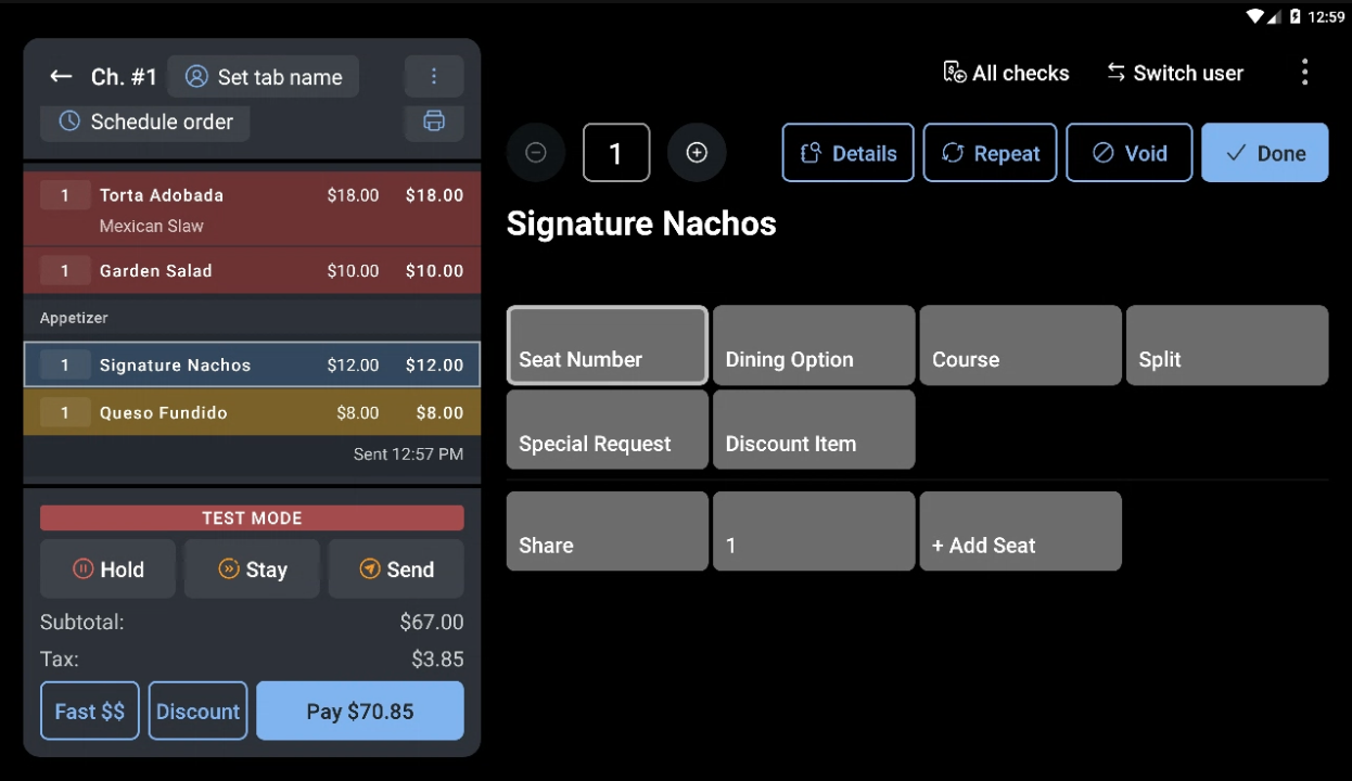 Voiding Items, Payments and Checks