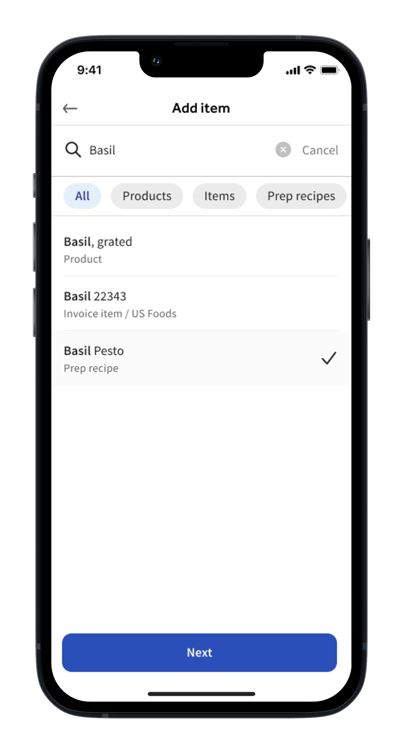 xtraCHEF: Mobile Inventory
