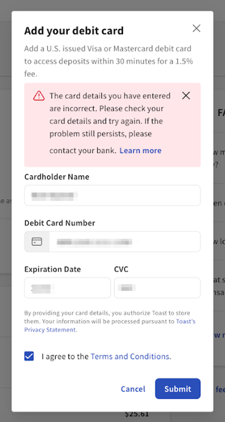 Get Started With Instant Deposit