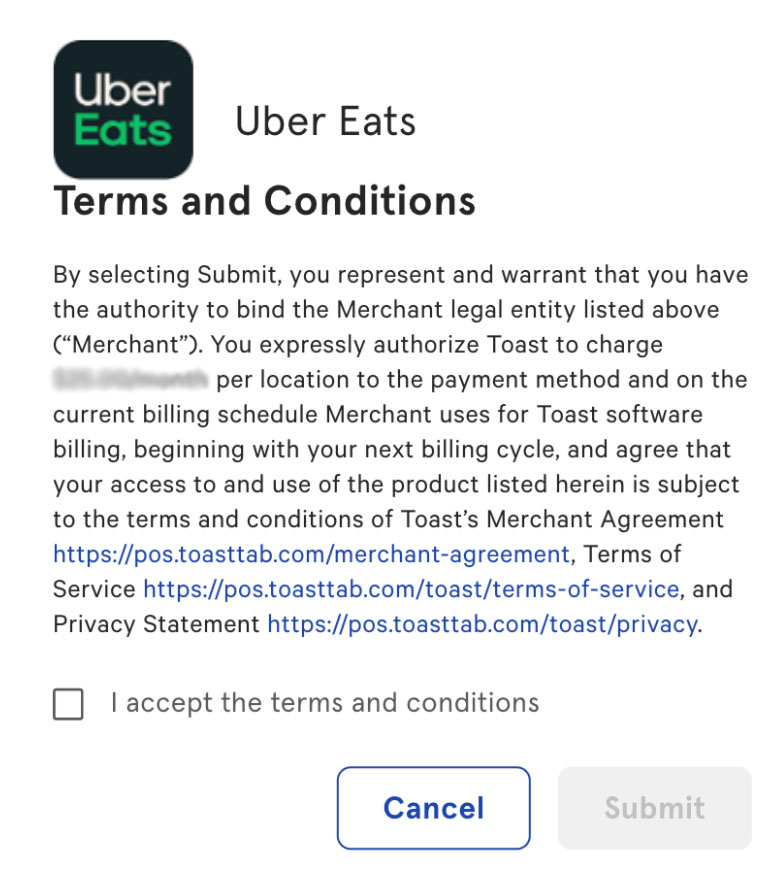 Get Started With the Uber Eats Integration