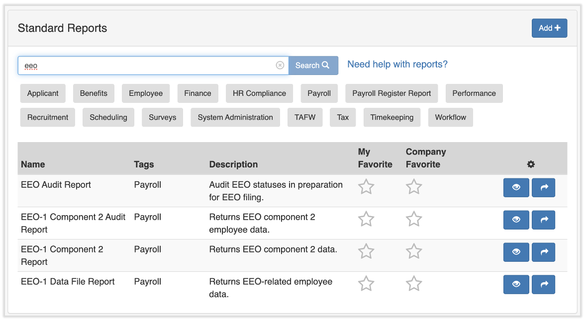 Toast Payroll: EEO-1 Reporting Guide