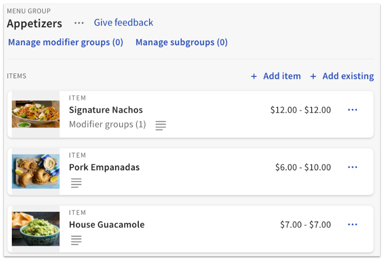 Manage Menus with the Menu Builder
