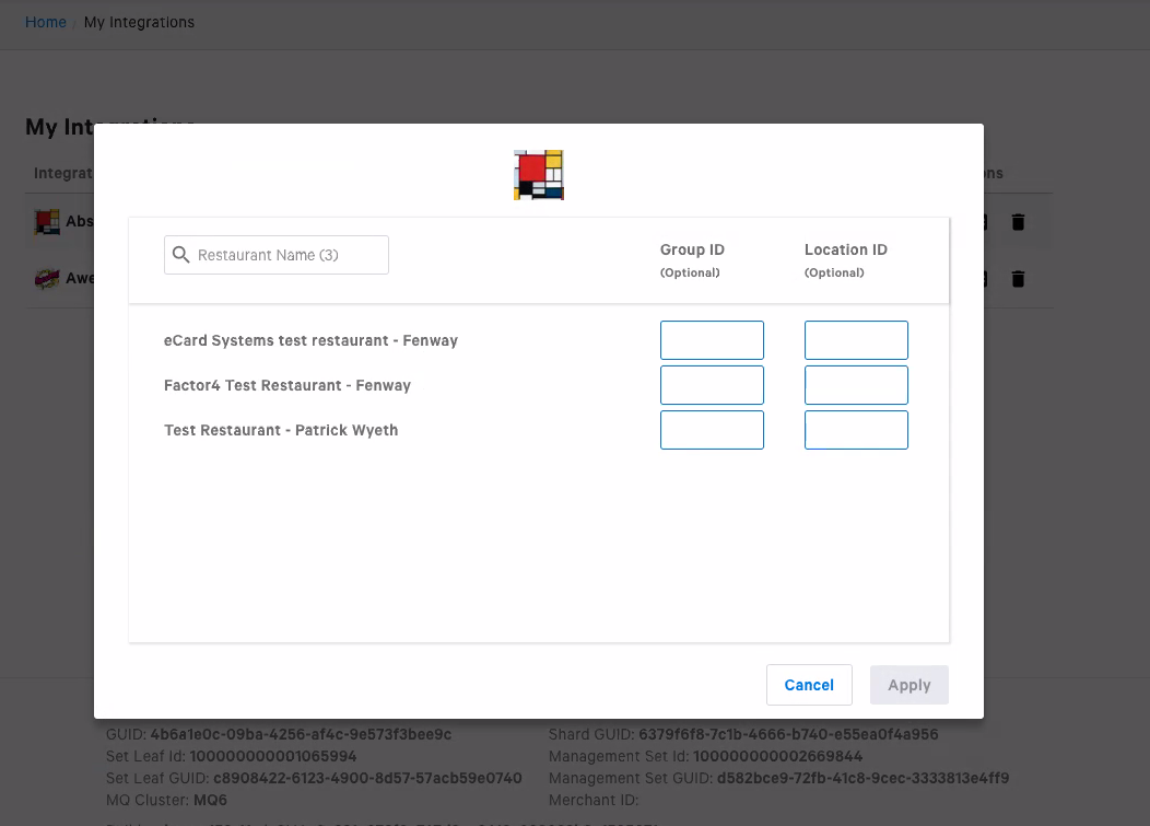 Add or Remove an Integration With Toast Partner Connect