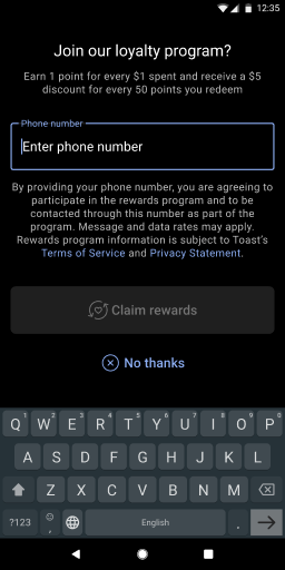 Get Help with Enrolling Guests in Toast Loyalty