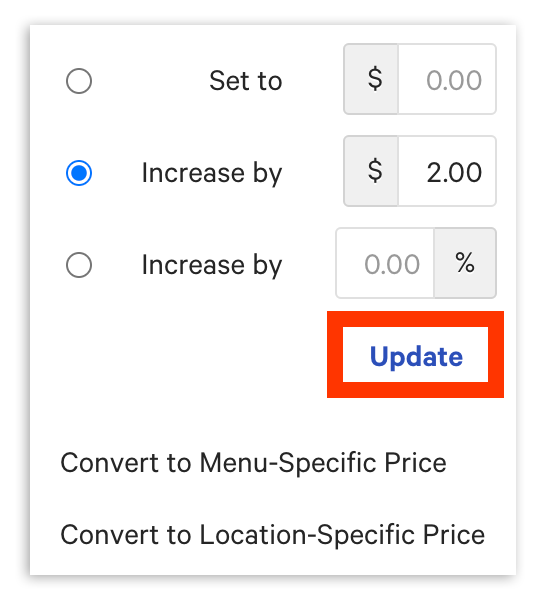 Use the Price Editor Tool