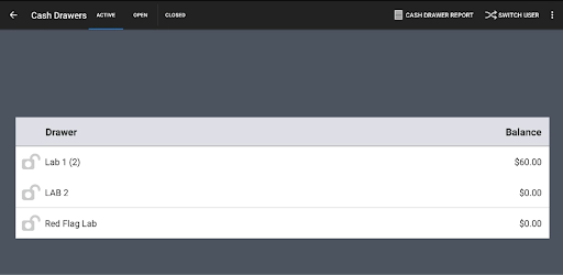 Cash Drawer States Overview