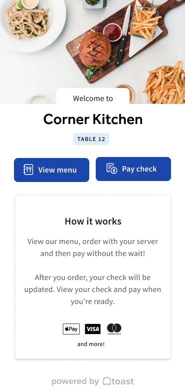 Toast Mobile Order and Pay™️ Restaurant Rollout Plan