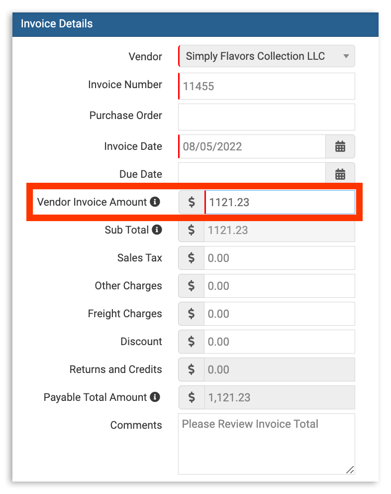 xtraCHEF: Editting Invoice Line Items