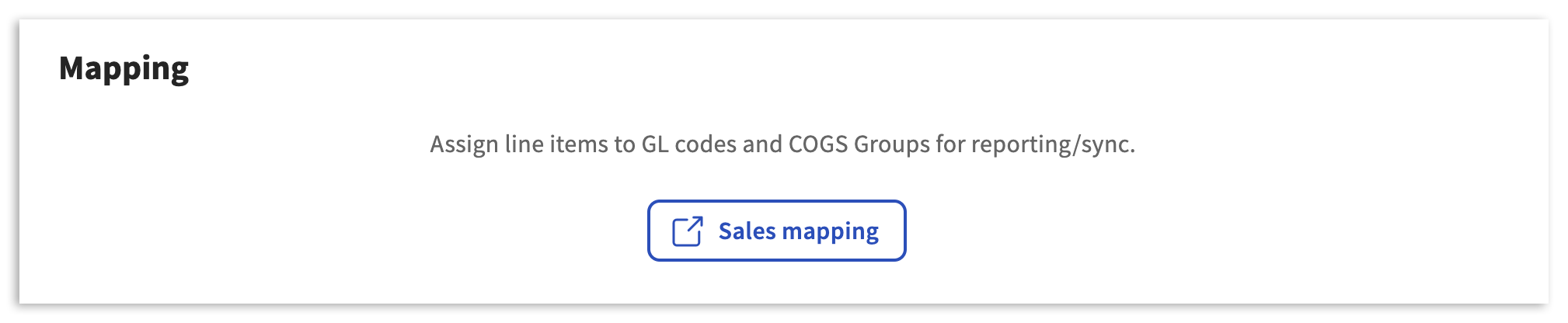xtraCHEF: Sales Setup