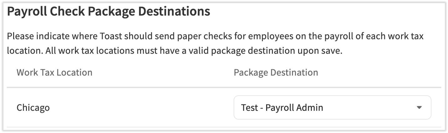 Toast Payroll: Review Paycheck Delivery Options