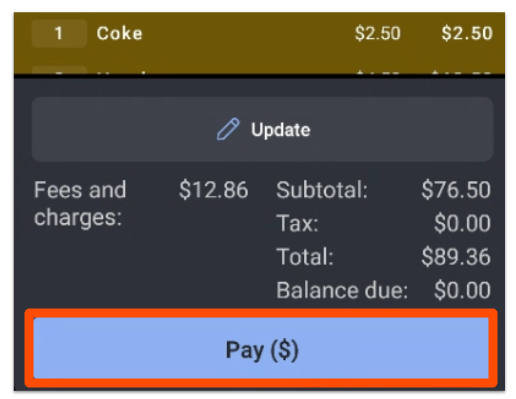 Reprint and Resend Receipts