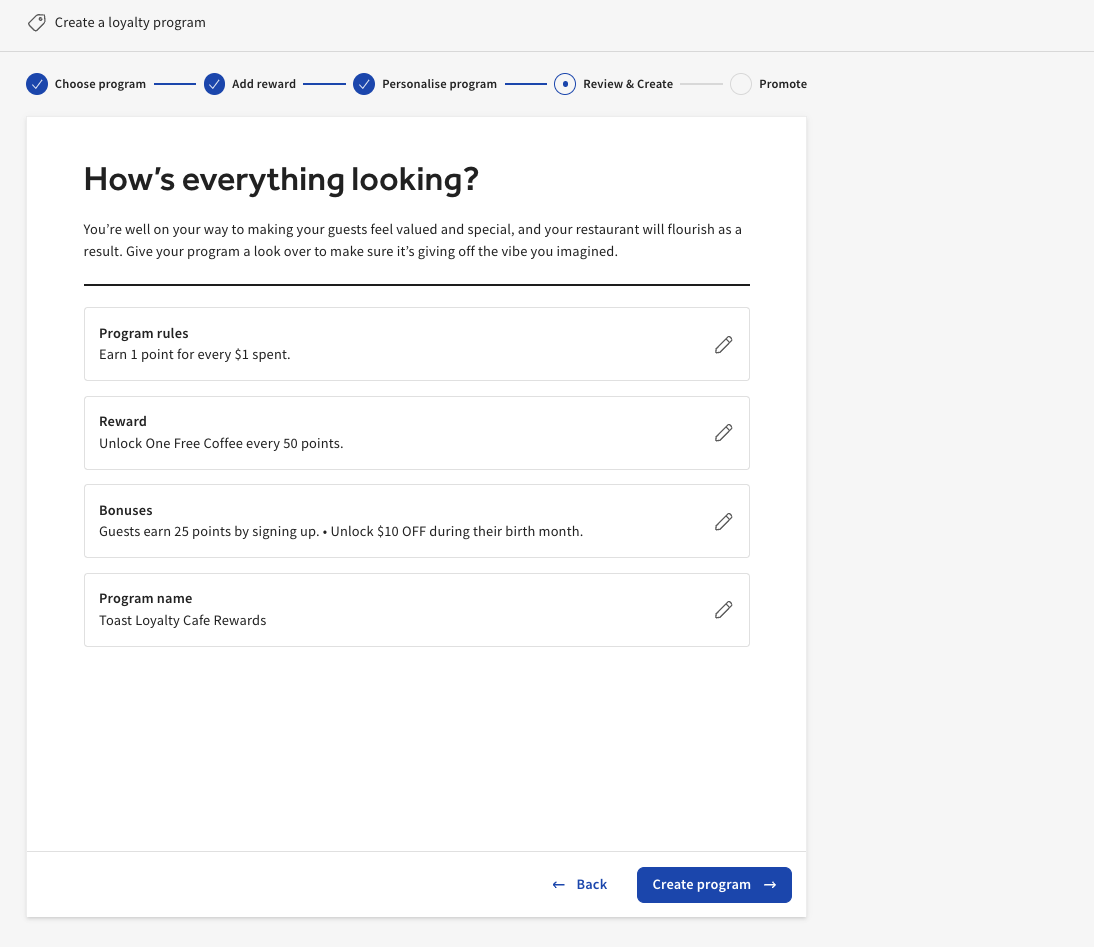 Get Started with Toast Loyalty