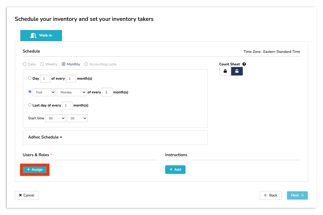 xtraCHEF: Inventory - Getting Started (Area Setup and Count Lists)
