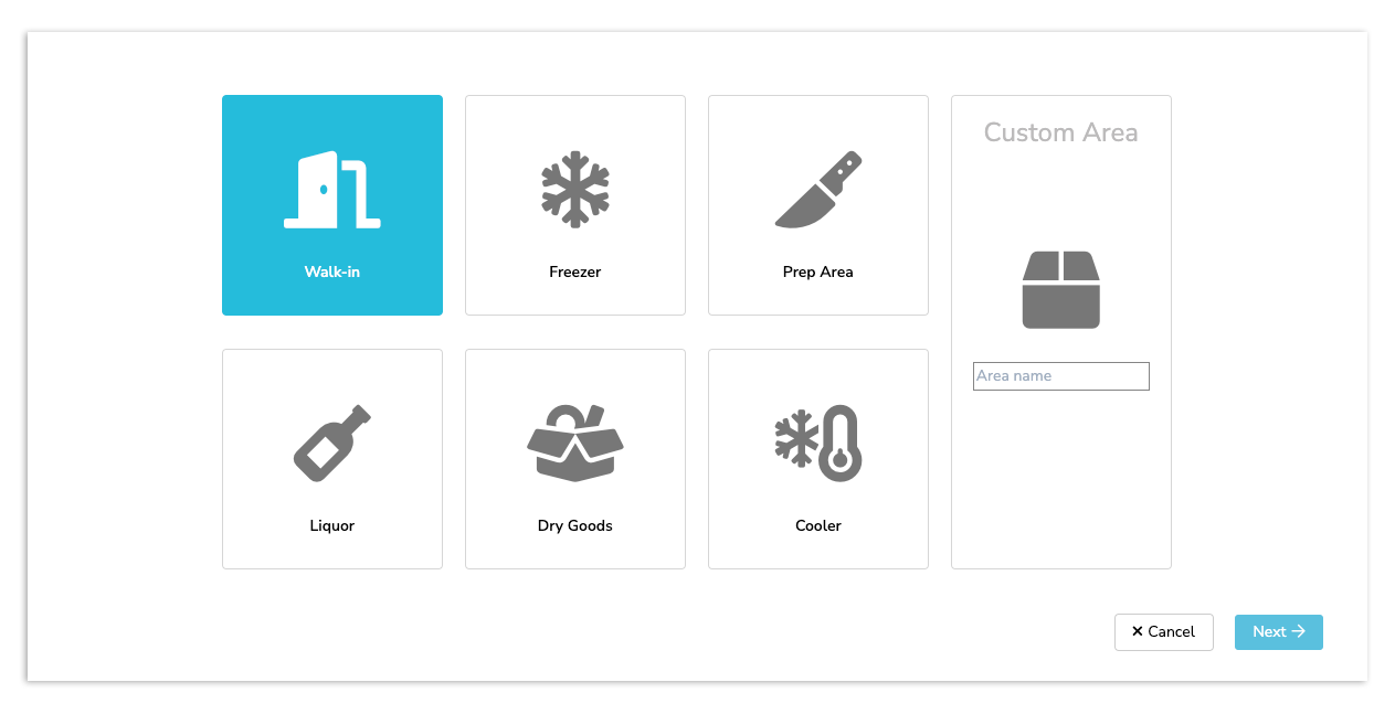 xtraCHEF: Inventory - Getting Started (Area Setup and Count Lists)