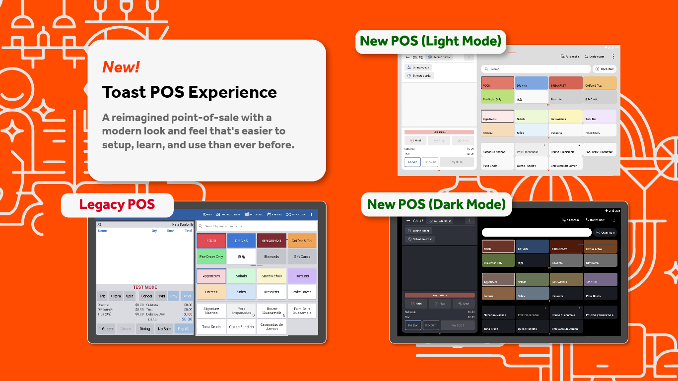 Set Up the New POS Experience