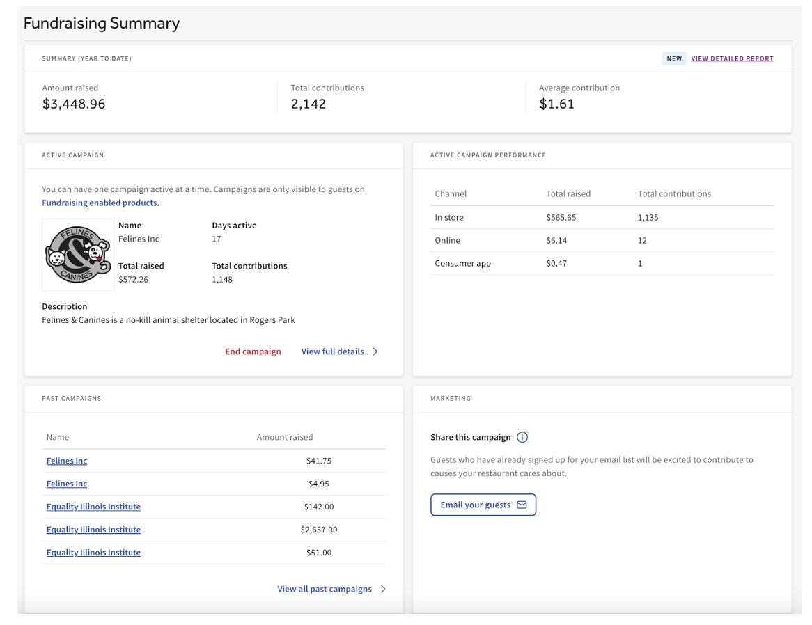 Get Started with the Toast Fundraising Product