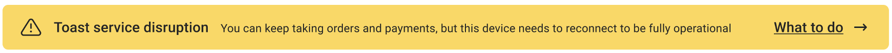 Outages and Disruptions: Use Toast During a Toast Server Disruption