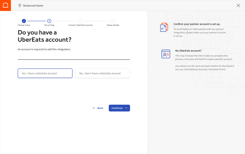 Get Started With the Uber Eats Integration