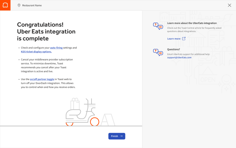 Get Started With the Uber Eats Integration