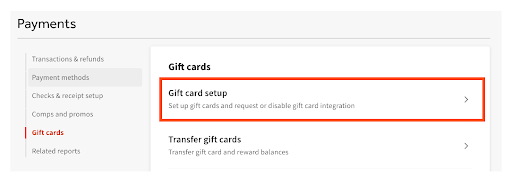 Get Started with Gift Card and Loyalty Partner Integrations