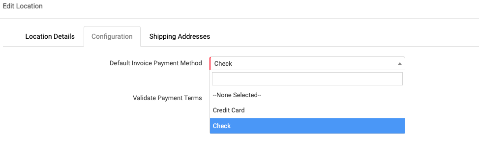 xtraCHEF: View and Edit Locations