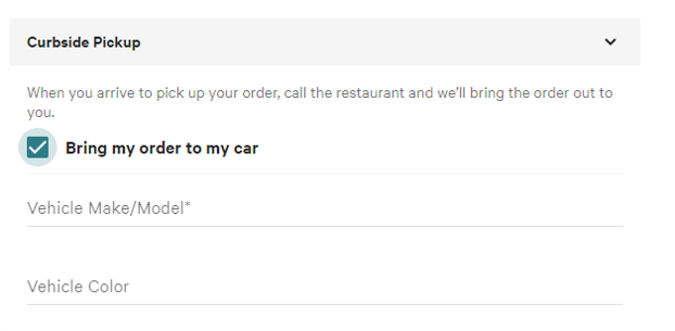 Get Started with Curbside Pickup for Online Orders