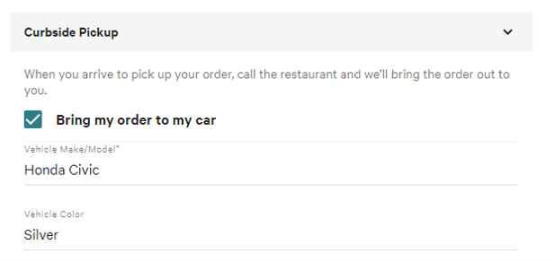 Get Started with Curbside Pickup for Online Orders