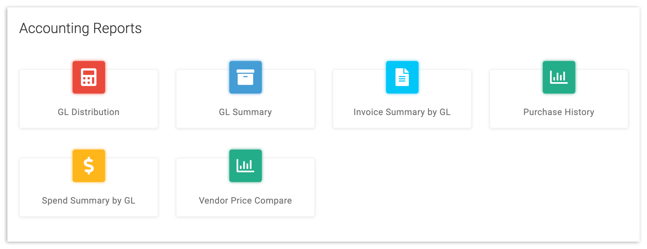 Get Started With Accounting Reports