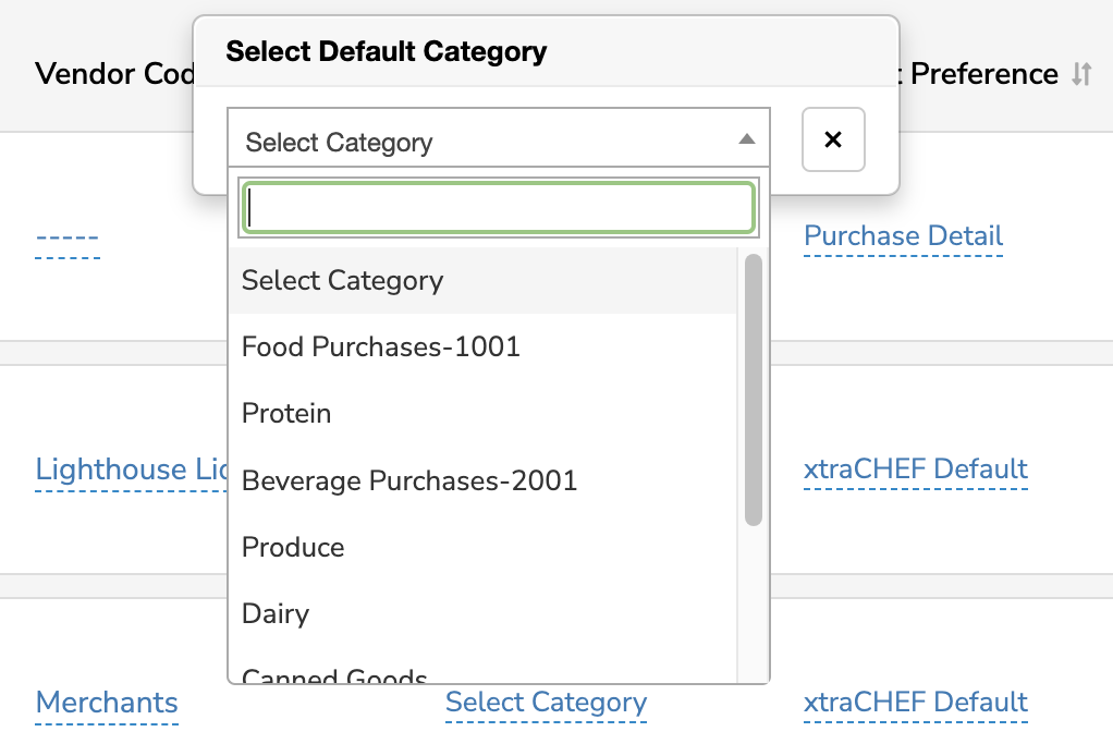 xtraCHEF: Get Started With Vendors