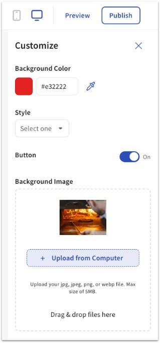 Conozca Toast Websites