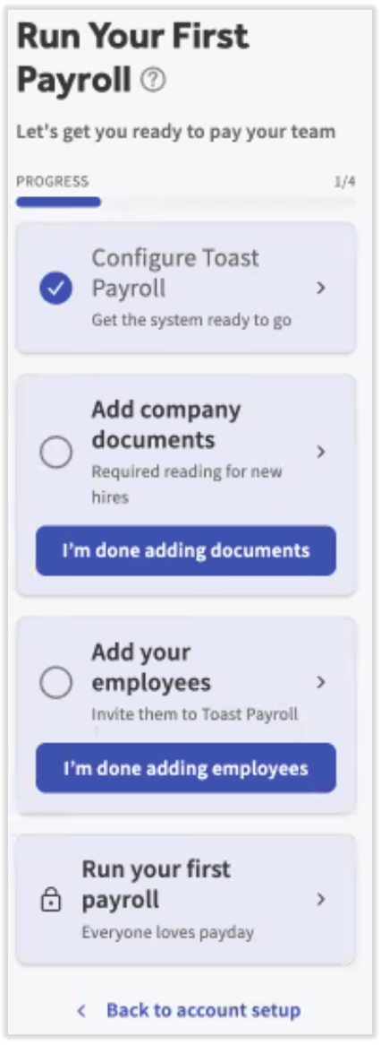 Toast Payroll: Get Started with Onboarding and Implementation