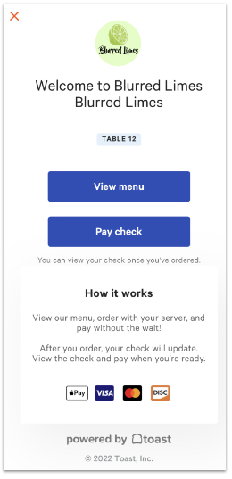 Get Started With Mobile Payments and Digital Menus