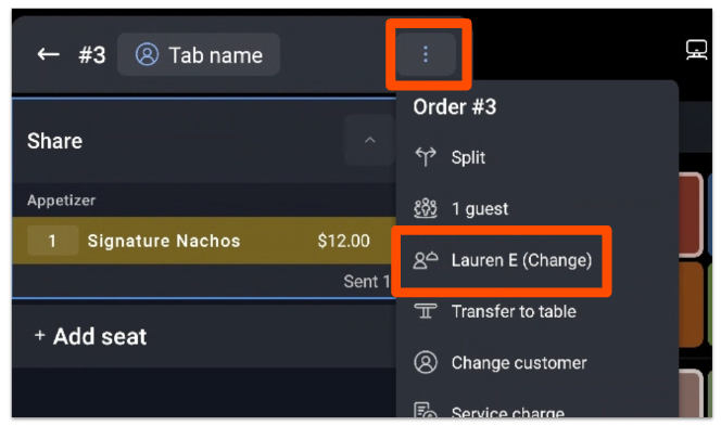 Transfer a Check to Another Server
