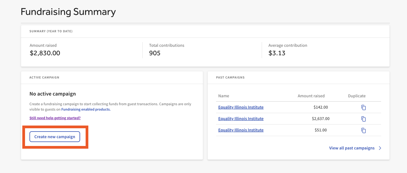 Get Started with the Toast Fundraising Product