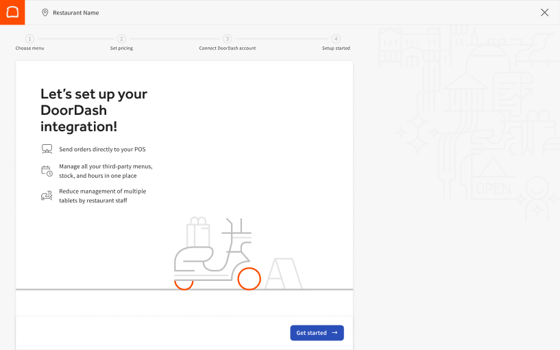 Get Started with the DoorDash Integration