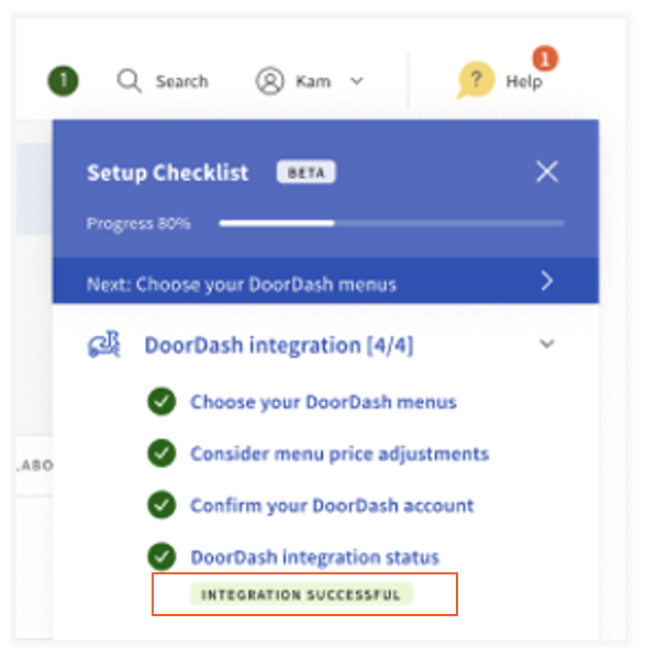 Get Started with the DoorDash Integration
